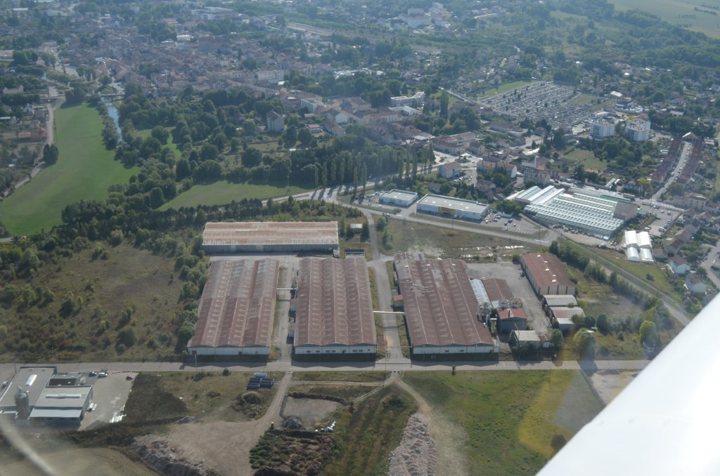 Mirecourt vue du ciel - Communauté de Communes Mirecourt Dompaire