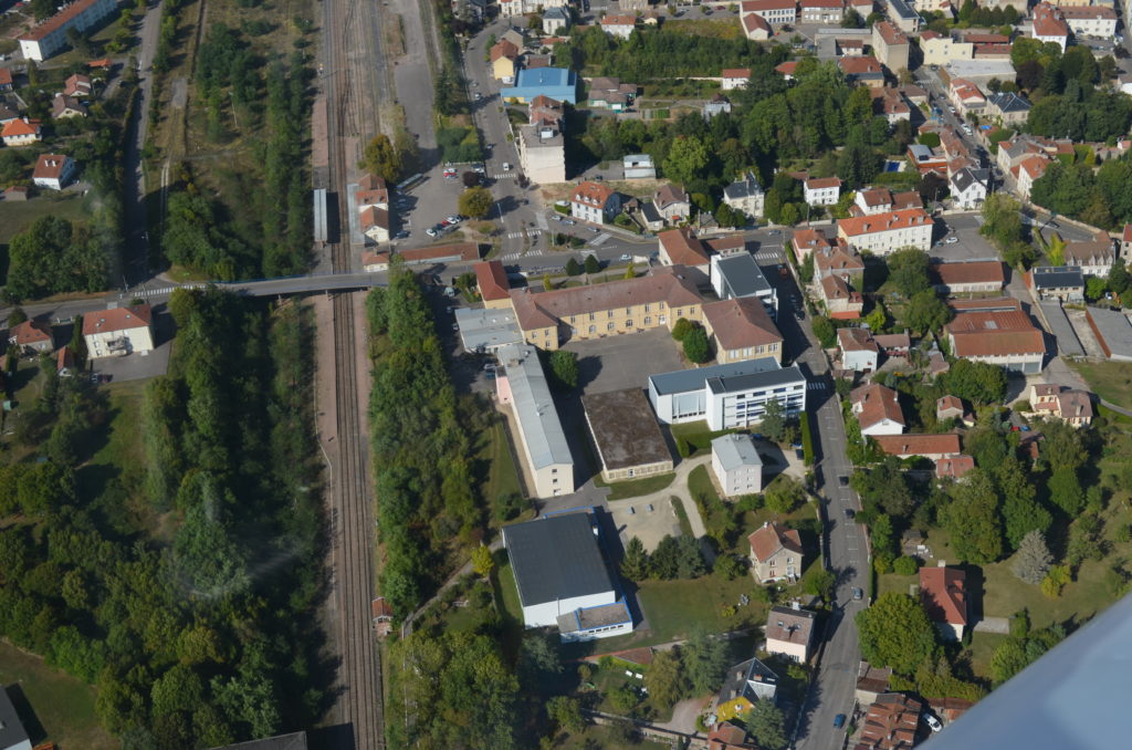 Mirecourt vue du ciel - Communauté de Communes Mirecourt Dompaire